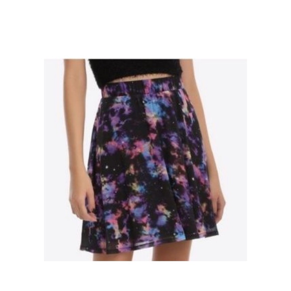 Hot Topic | Skirts | Hot Topic Size Xs Multicolor Mini Skirt With Flare ...